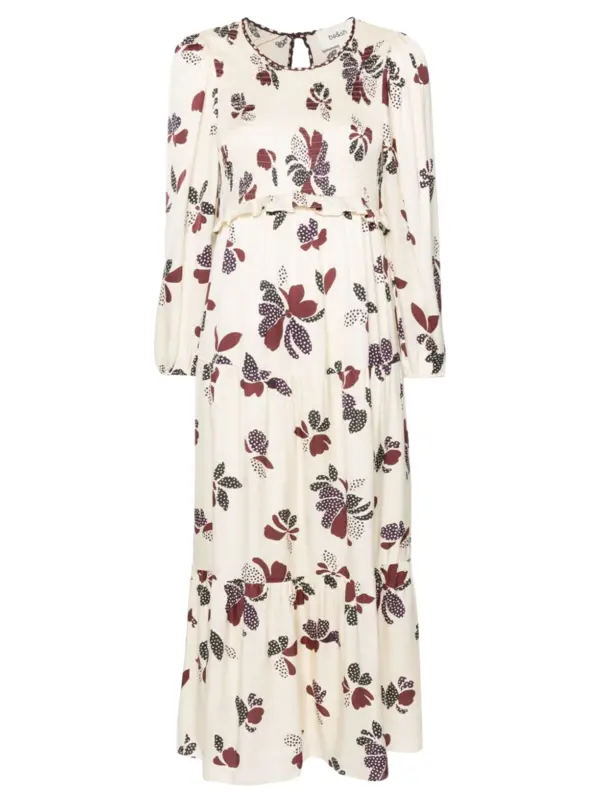Ba&sh Daya Midi Dress - Neutrals