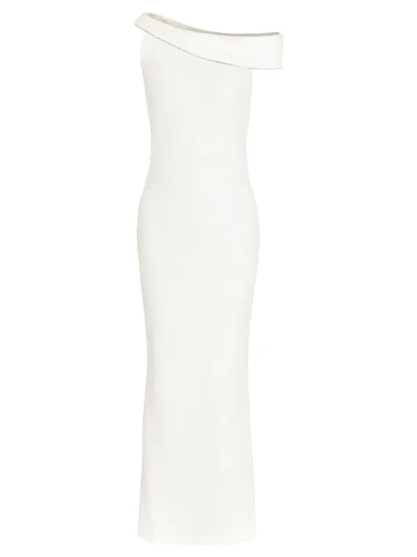 Giorgio Armani Silk Long Dress - Patterned