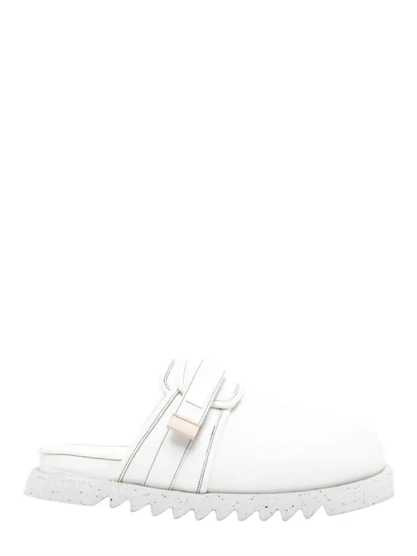 Suicoke X Marsell Zavo Leather Mules - White