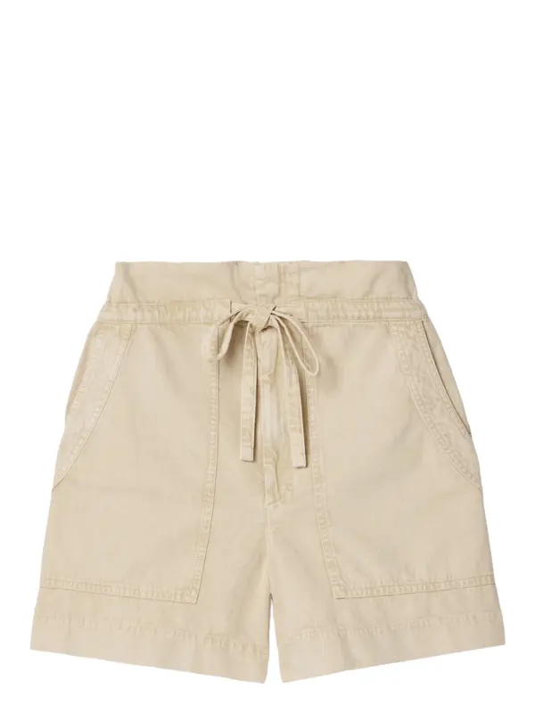 MARANT ETOILE Ipolyte Denim Shorts - Neutrals