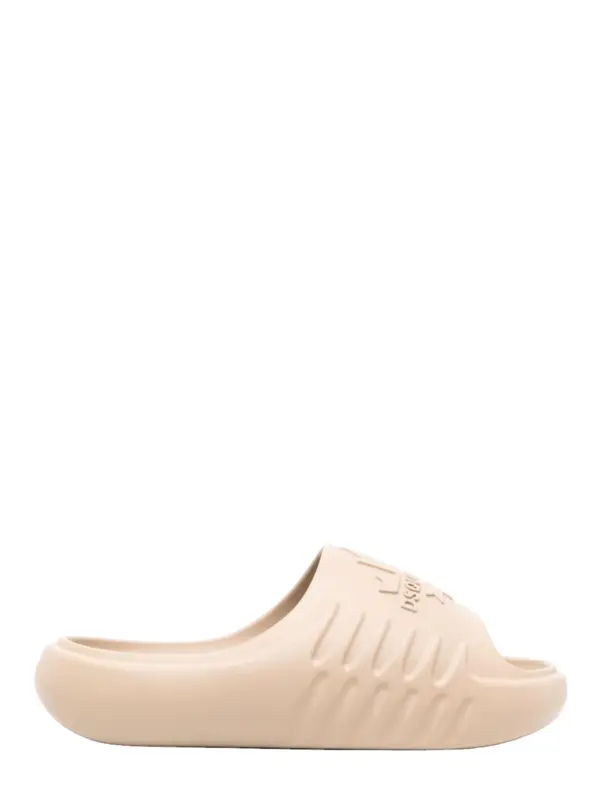 Dsquared2 Logo Flatform Slides - Neutrals