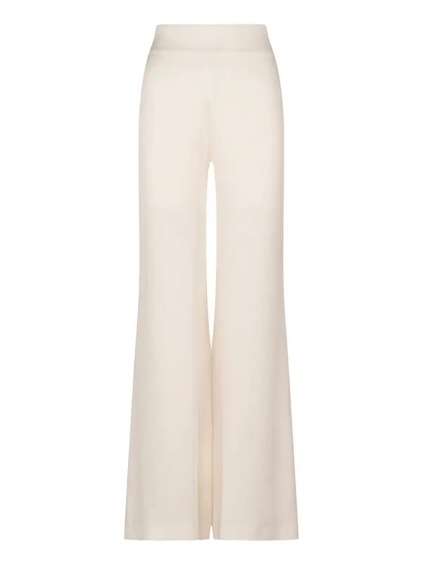 Silvia Tcherassi Palermo Wide-leg Trousers - White