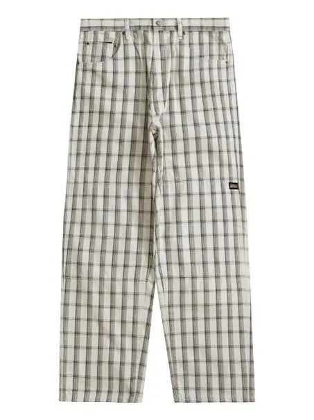Supreme Dickies Double Knee Baggy Jean - White Plaid