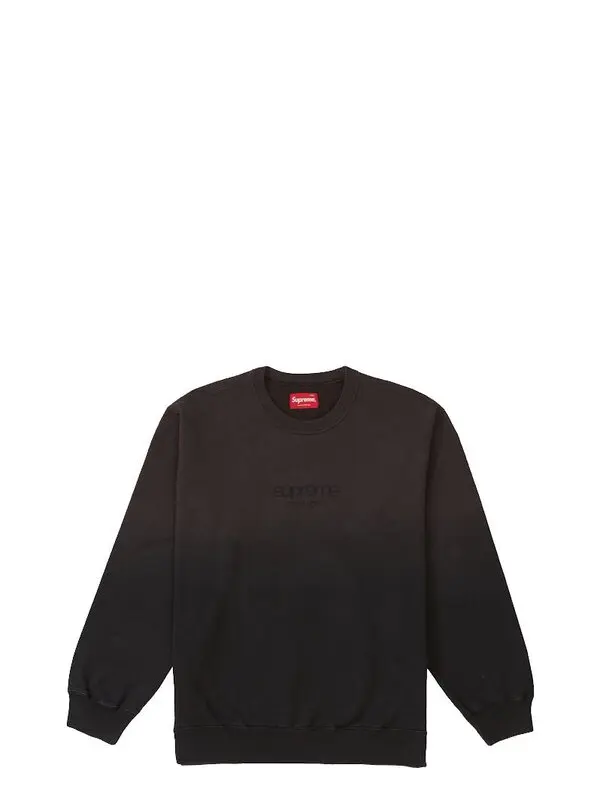 Supreme Dipped Crewneck Sweatshirt - Black