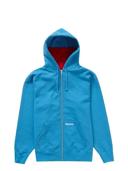Supreme Double Hood Facemask Zip Up Hooded Sweatshirt - Bright Royal