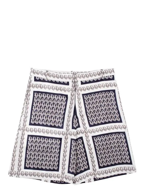 Dior Oblique Bermuda Shorts - Blue