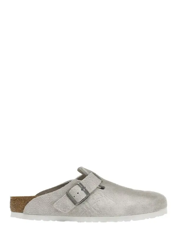 BIRKENSTOCK Boston Clog Stussy - Bone