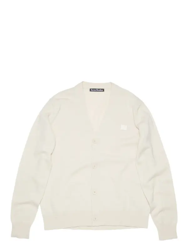 Acne Studios Wool Cardigan - Cream Beige