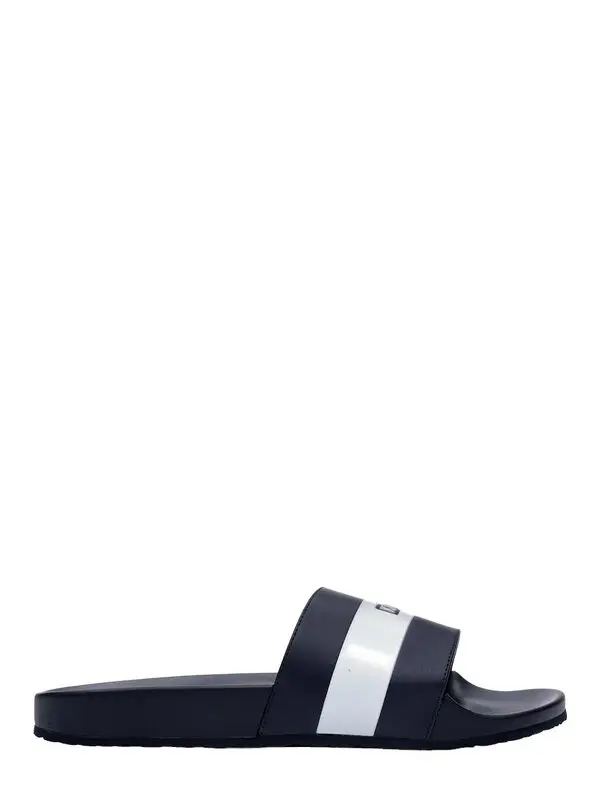 Tommy Hilfiger Laurel Kith Slides - Navy Blue/red/white
