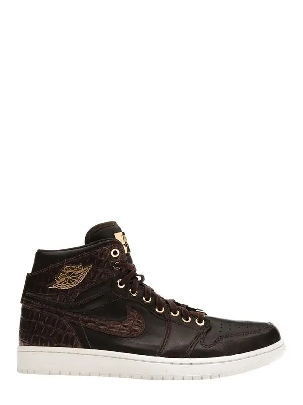 JORDAN 1 Retro Pinnacle Sneakers - Baroque Brown/metallic Gold/white