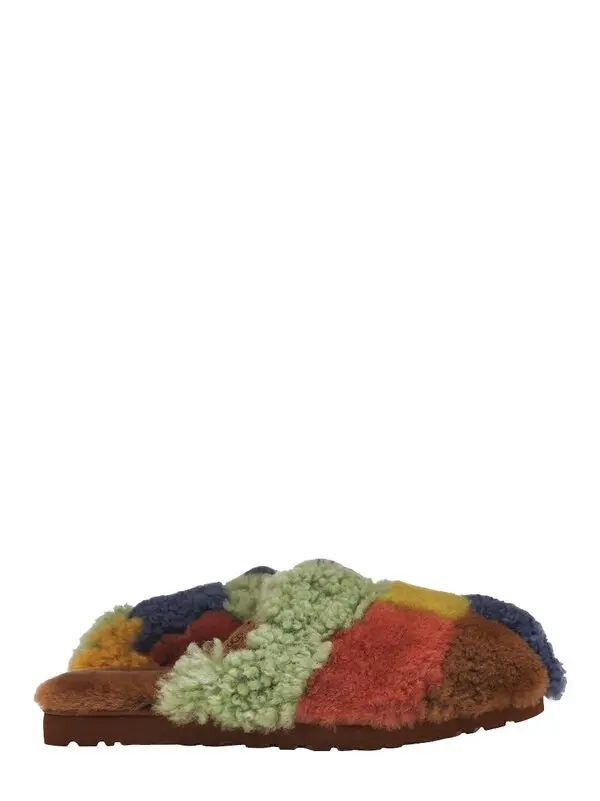UGG X The Elder Statesman Patchwork Slides - Multicolor