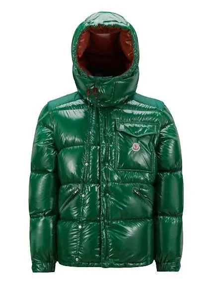 Moncler Karakorum Ripstop Short Down Jacket - Green (i20911a0014959607854)