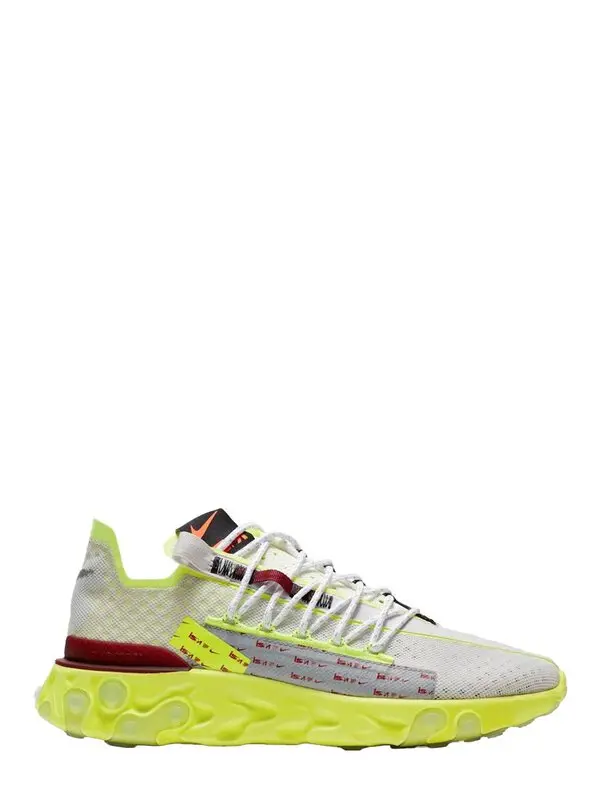 Nike React Runner Ispa - Platinum Tint/volt Glow/team Red