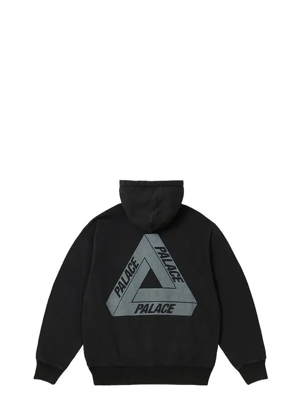 PALACE Washed Out Triferg Hood - Black