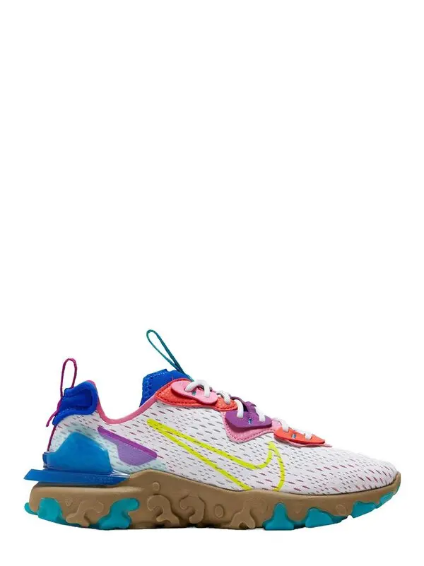 Nike React Vision Sneakers - Photon Dust/lemon Venom/hyper Blue