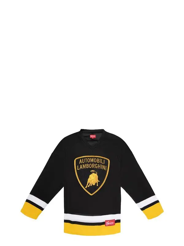 Supreme Automobili Lamborghini Hockey Jersey - Black