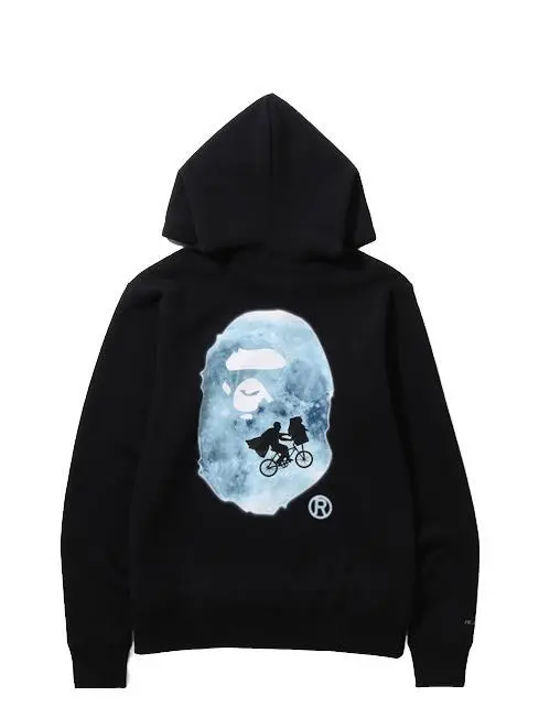 BAPE Ape Head Zip Hoodie - Black