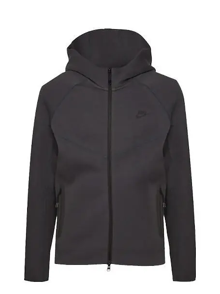 Nike Sportswear Tech Fleece Windrunner Full-zip Hoodie - Anthracite/black