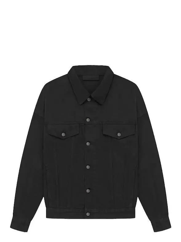 Fear Of God Essentials Denim Jacket - Black