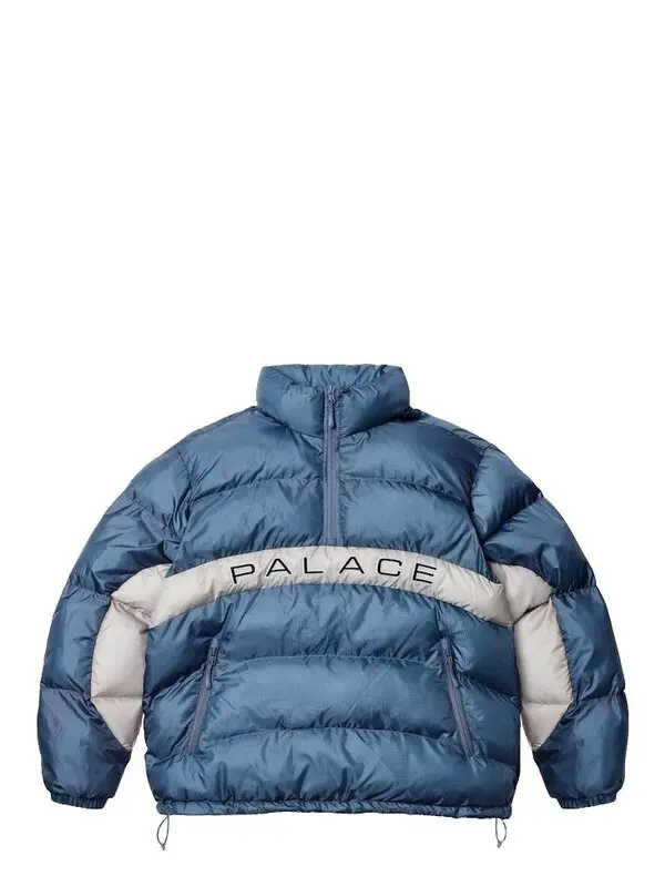 PALACE Ripstop Arc Puffer Jacket - Blue