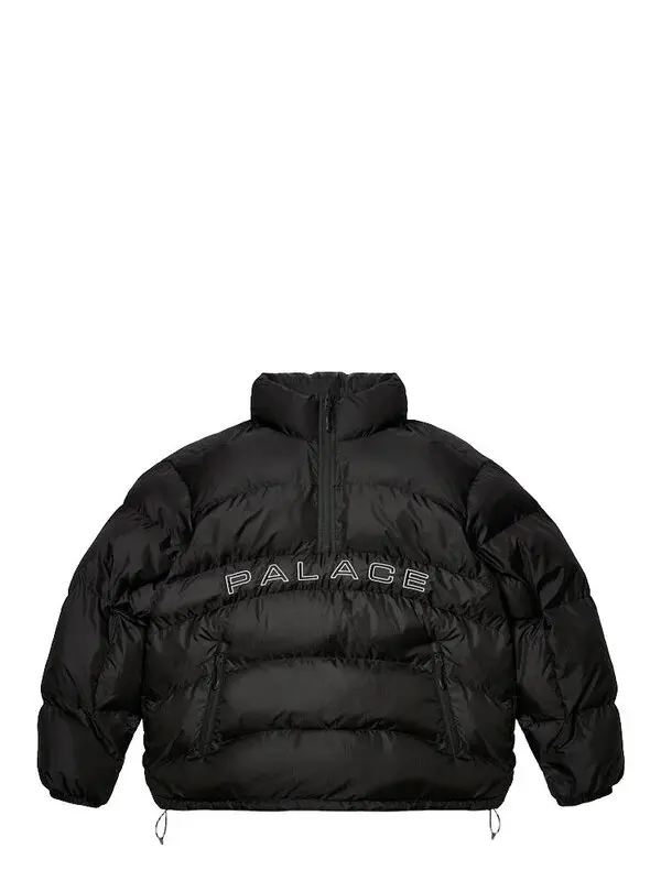 PALACE Ripstop Arc Puffer Jacket - Black