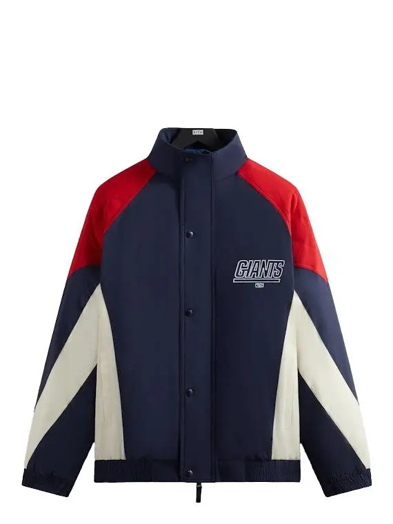Kith X Nfl Giants Nylon Padded Jacket - Nocturnal