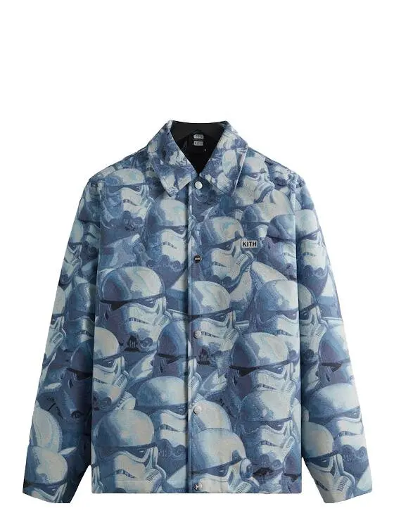 Kith X Star Wars Stormtrooper Coaches Jacket - Helium Ph