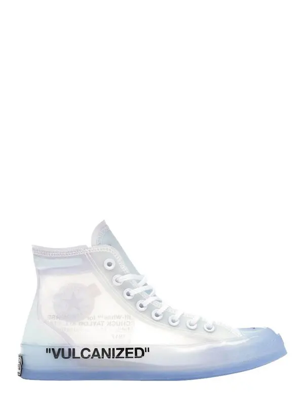 CONVERSE Chuck Taylor All-star Hi Off-white "ghosting - White/cone/ice Blue