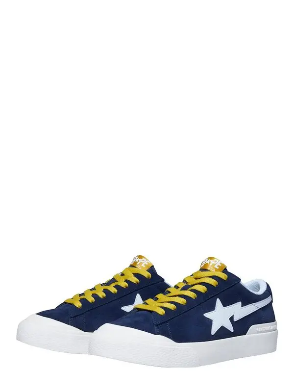 BAPE A Bathing Ape Mad Sta Sneakers - Blue/yellow/white