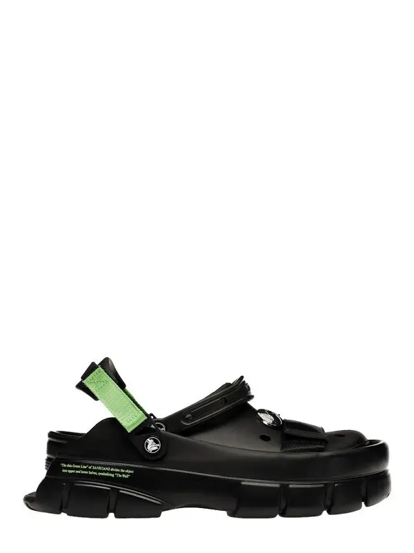 CROCS Classic Clog Sankuanz - Black/lime Punch