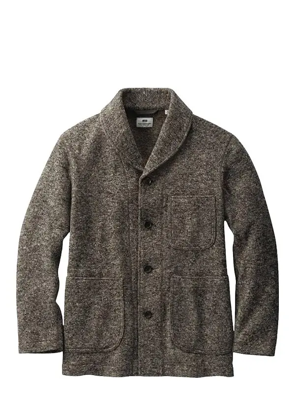 Uniqlo X Engineered Garments Fleece Tailored Jacket - Grey