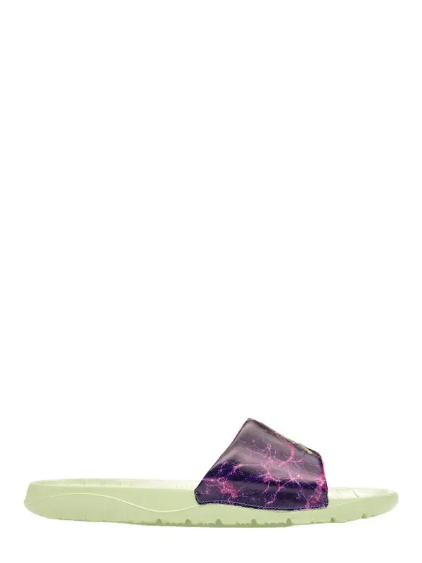 JORDAN Break Slide - Light Liquid Lime