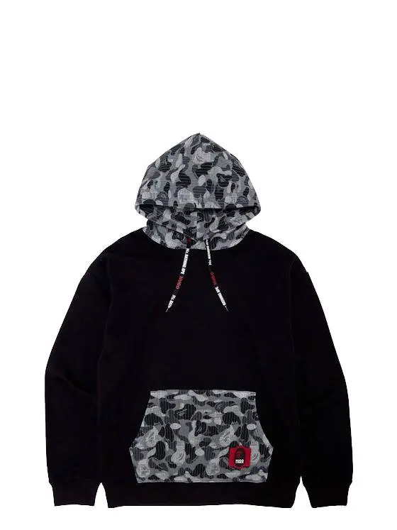 BAPE X Hugo Camo Pullover Hoodie - Black