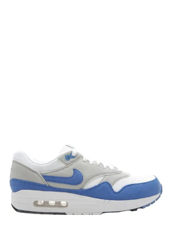 Nike Air Max 1 Sneakers - White/varsity Blue/neutral Grey