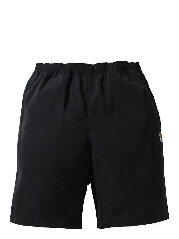 BAPE One Point Beach Shorts - Black