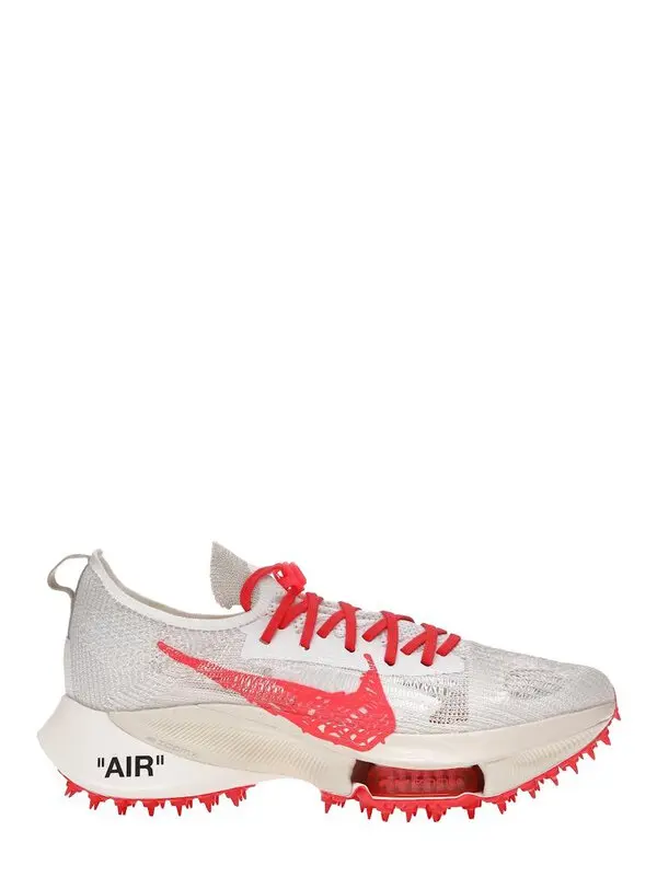 Nike Air Zoom Tempo Next% Flyknit Off-white - White/black/solar Red