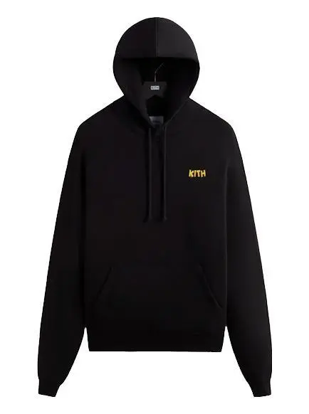 Kith X Disney Mickey & Friends Family Portrait Vintage Hoodie - Black