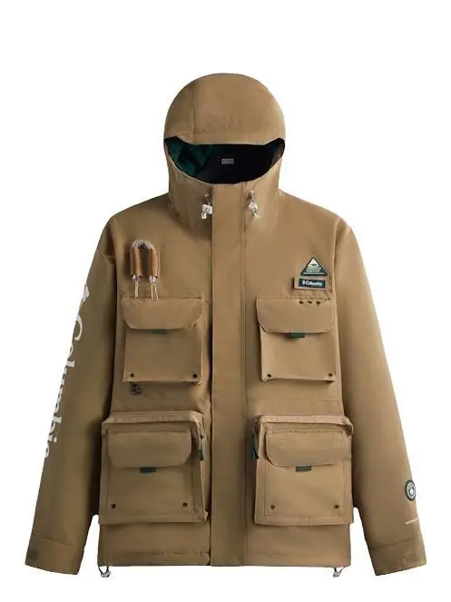 Kith X Columbia Pfg Madison Jacket - Pebble