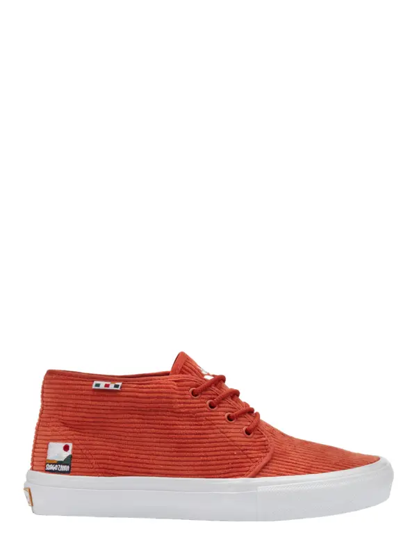 VANS Skate Chukka Shogoin - Autumn Red/white
