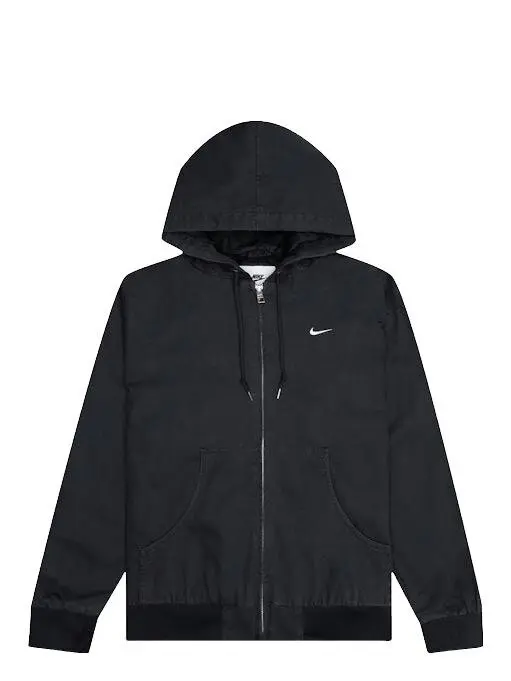 Nike Life Padded Hooded Jacket - Black