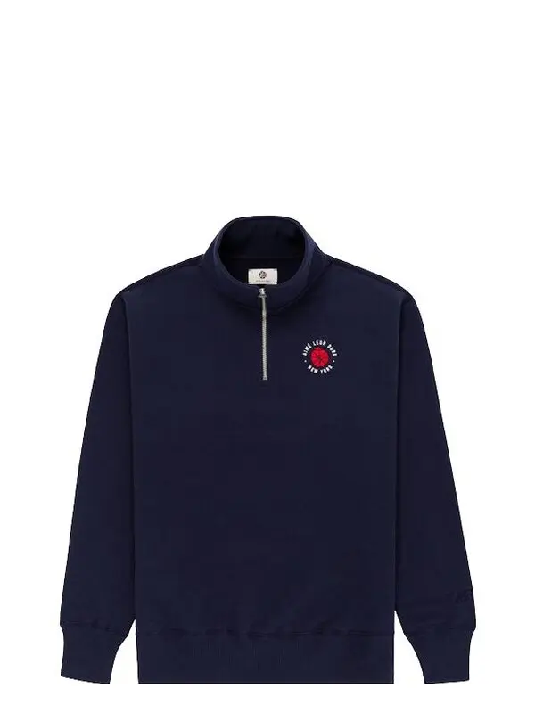 Aimé Leon Dore X New Balance Quarter Zip Pullover - Blue