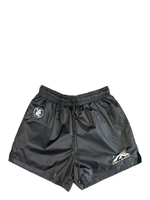 HELLSTAR Nylon Athletic Shorts - Black