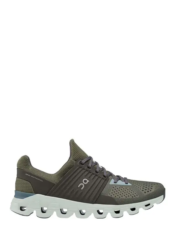 On Running Cloudswiftin Sneakers - Olive/thorn