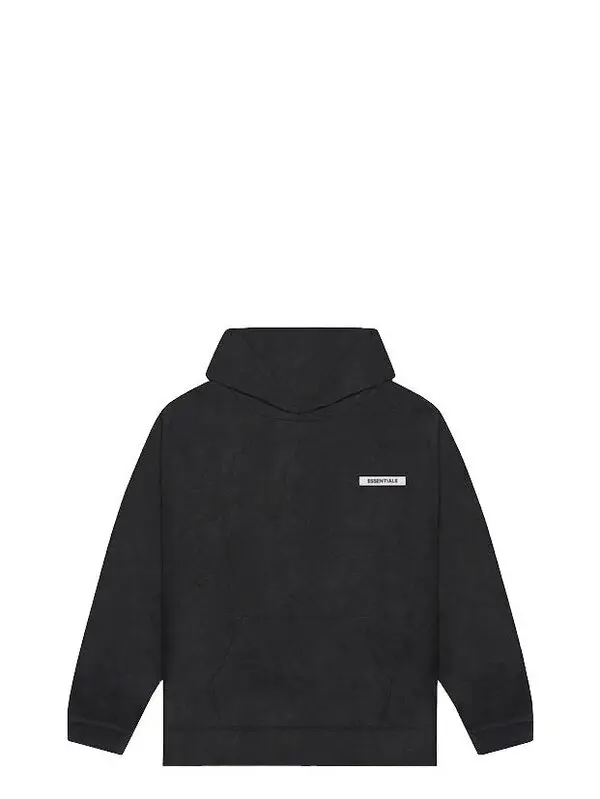 Fear Of God Essentials Polar Fleece Hoodie - Dark Slate/stretch Limo/black