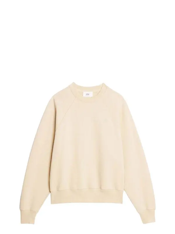 Ami Logo Sweatshirt - Beige