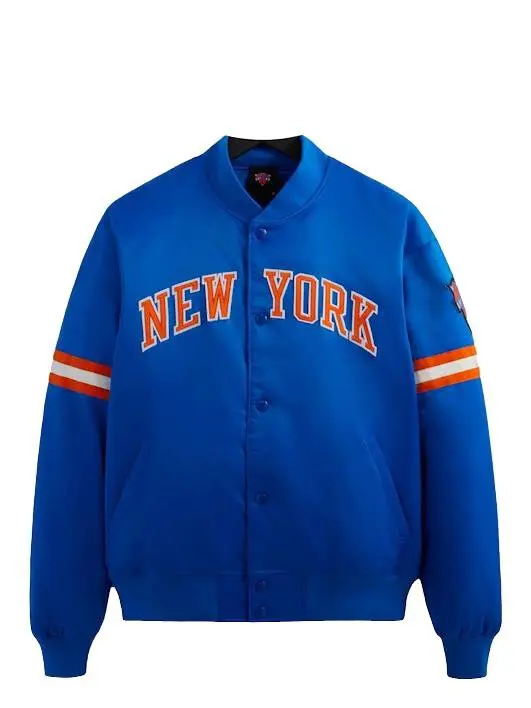 Kith Satin Bomber Jacket - Royal