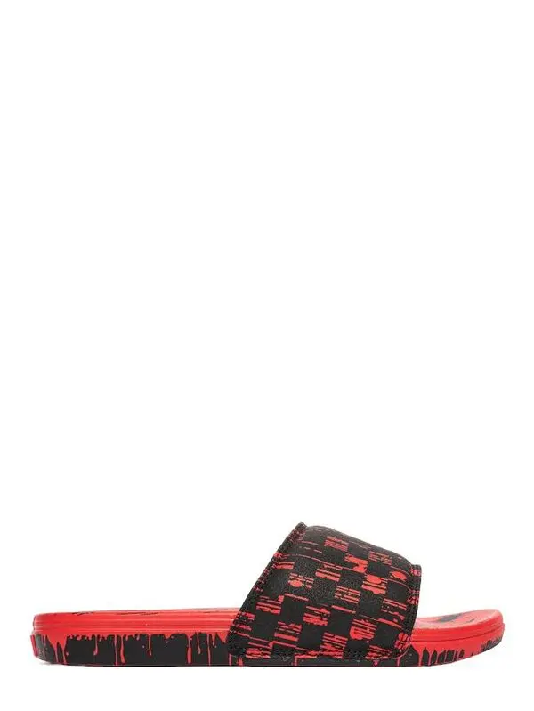 VANS La Costa Slide House Of Terror Friday The 13th - Black/red