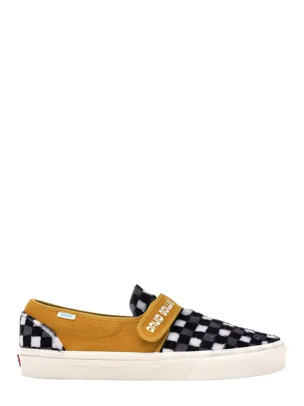 VANS Slip-on 47 V Dx David Bowie Hunky Dory - Checkerboard/yellow
