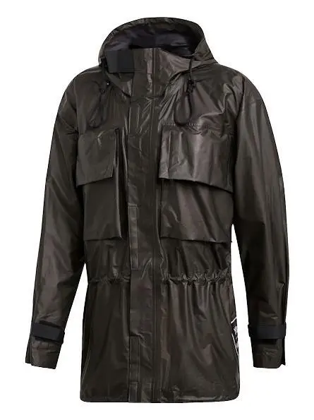 Adidas Gore-tex Hooded Utility Jacket - Gray/ash