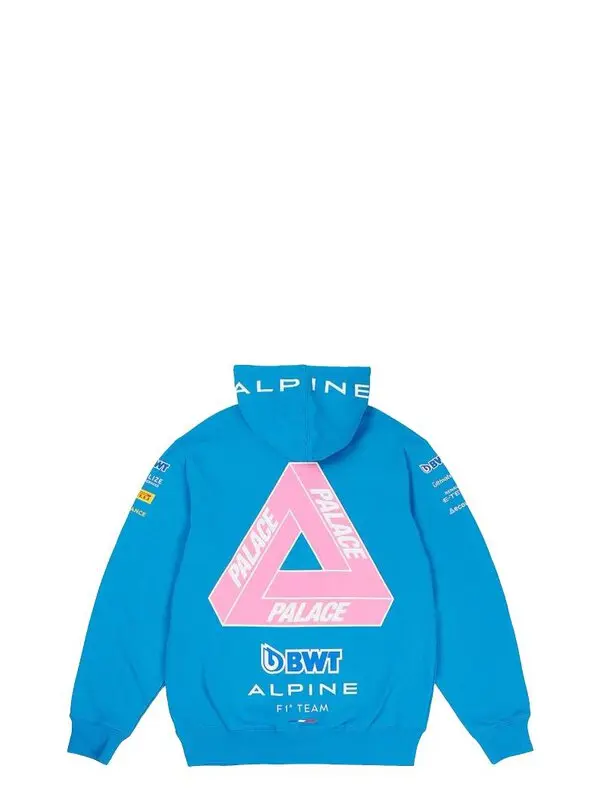 PALACE X Kappa For Alpine Hood - Blue